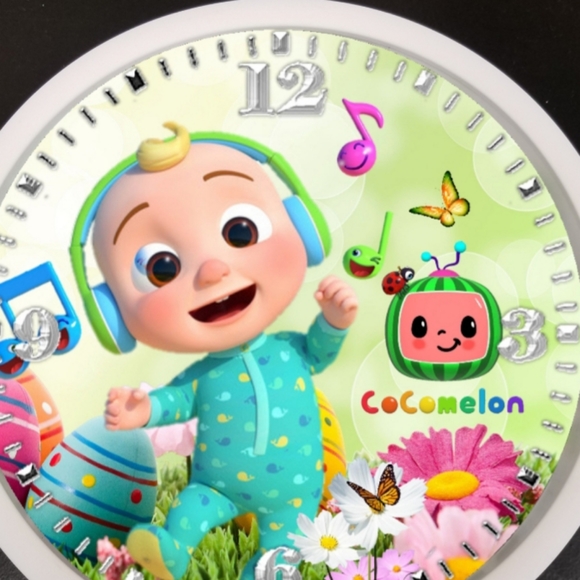 unknow | Wall Decor | Coco Melon Led Lights Clock | Poshmark